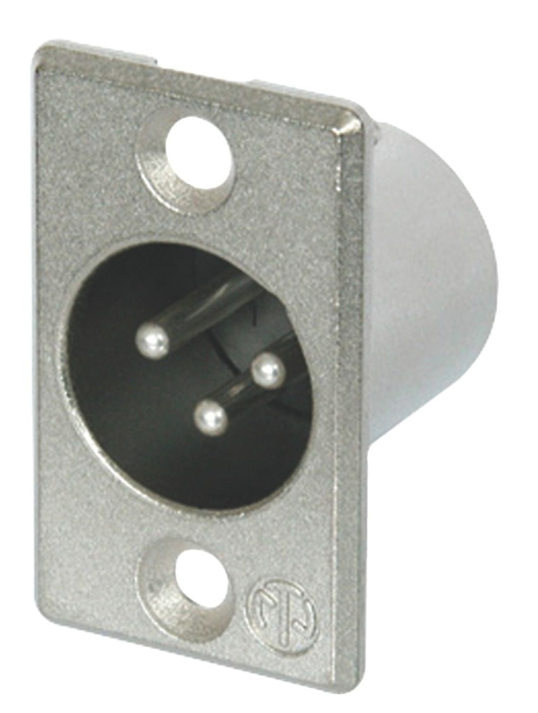 Neutrik NTR-NC3MP Connector Xlr Male Metaal Zilver – Onlinehandelshuis